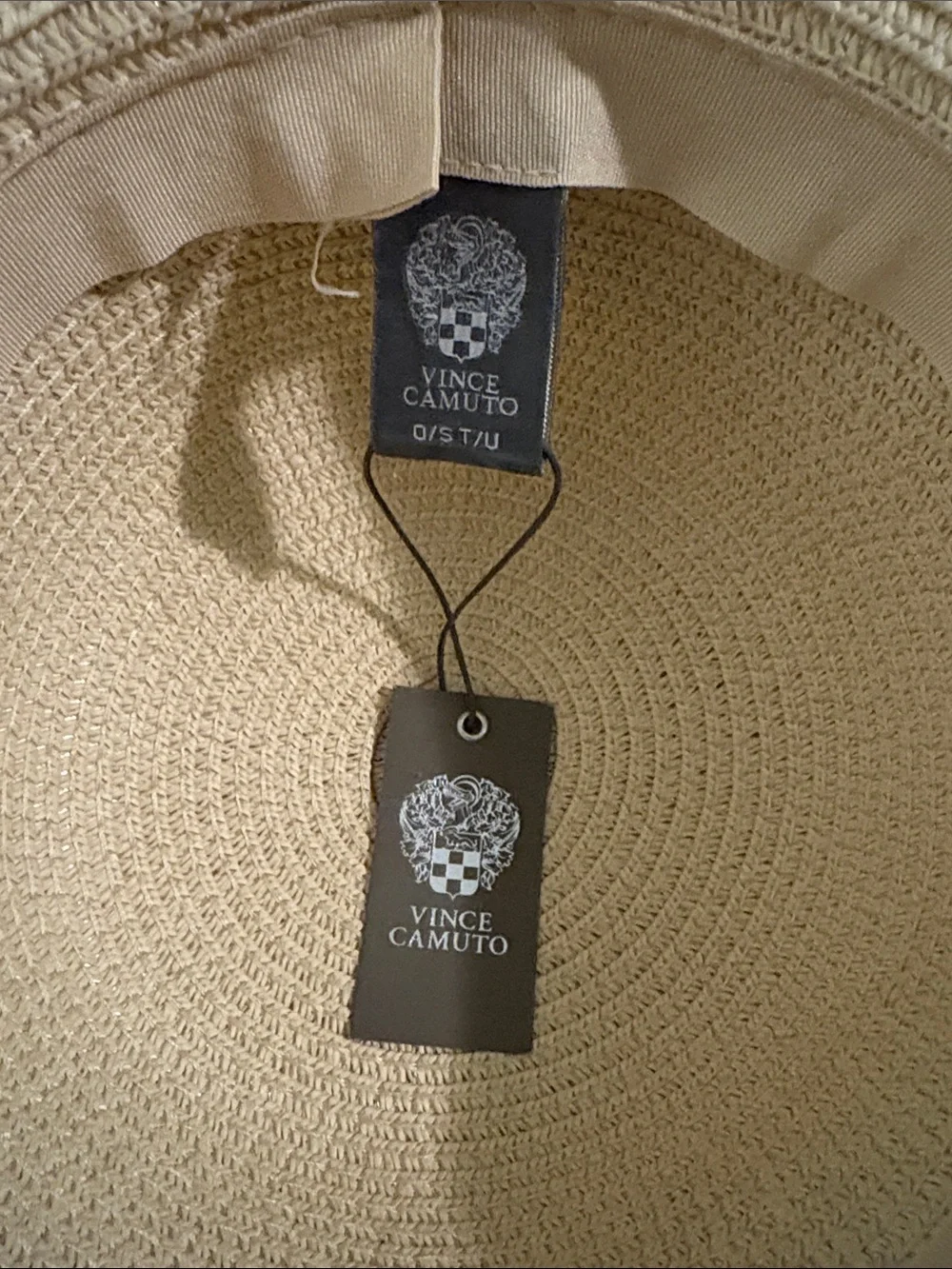 Vince Camuto | Accessories | Nwt Vince Camuto Natural Straw Sun Hat ...